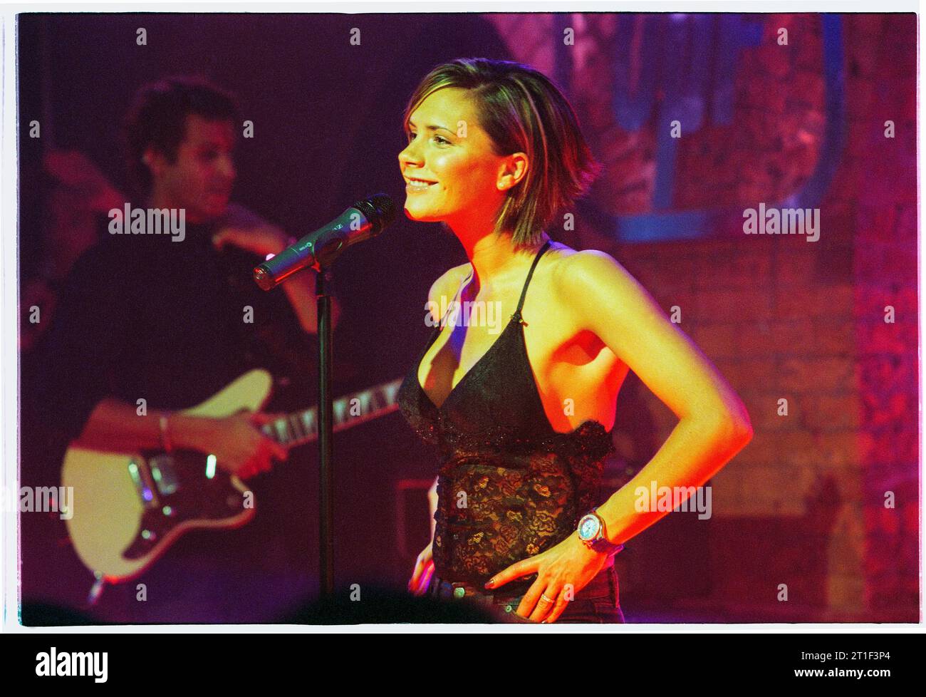 VICTORIA BECKHAM, WALES, 2002: Victoria Beckham on the Welsh TV show ...