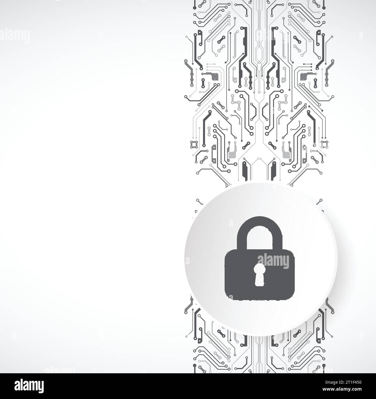 Protection concept. Protect mechanism, system privacy. Vector ...