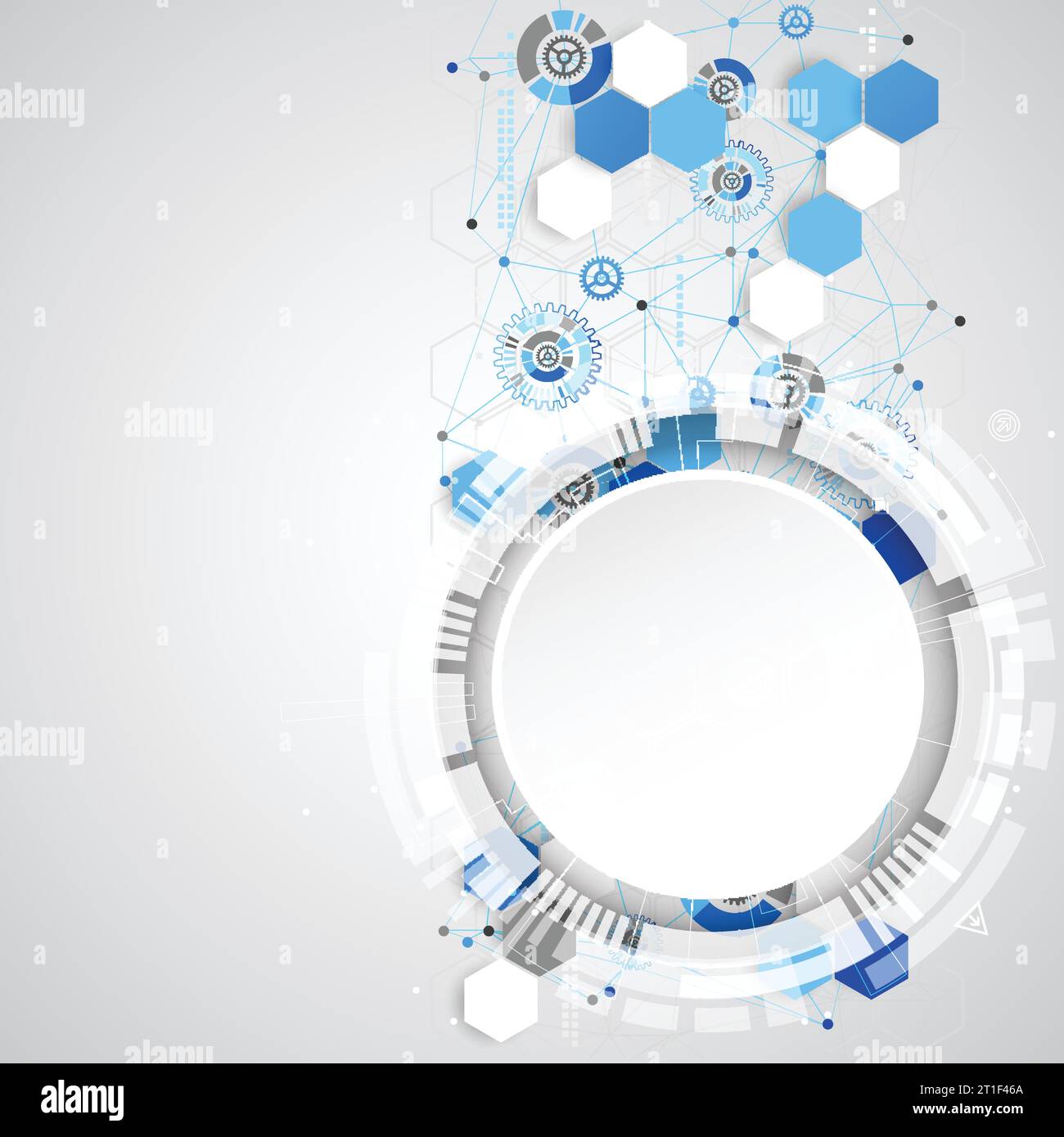 Abstract background with various technological elements. Vertical structure pattern technology ...