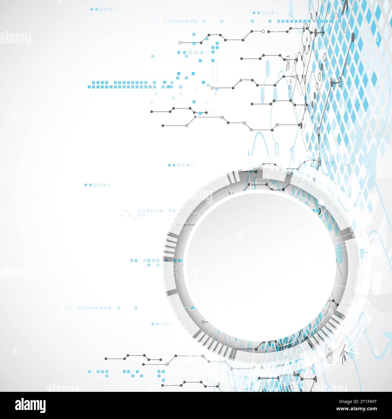 Abstract background with various technological elements. Vertical structure pattern technology ...