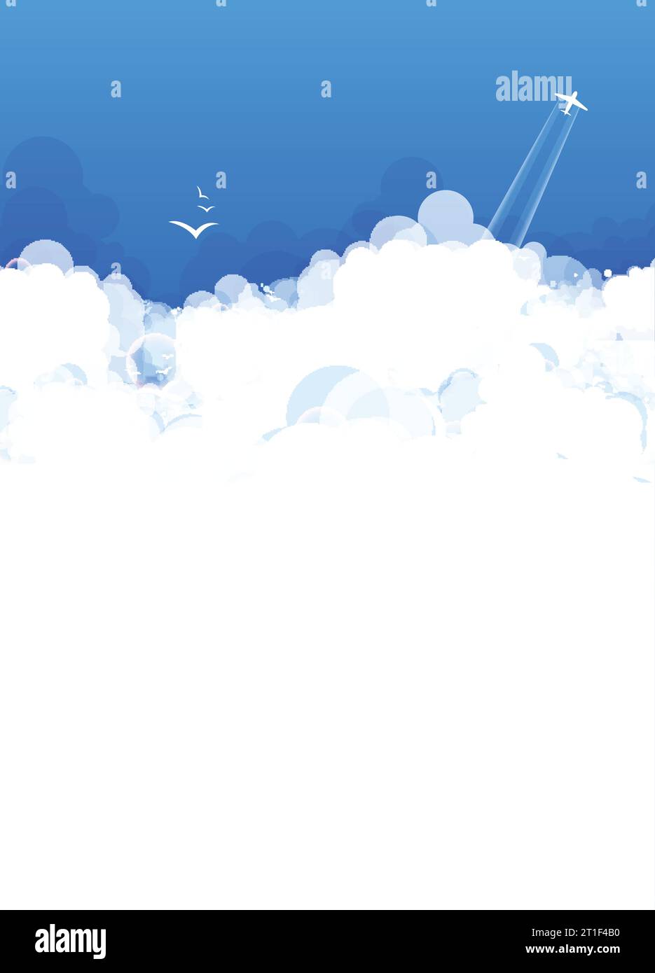 Cloud theme vector background. Eps 10 Stock Vector Image & Art - Alamy