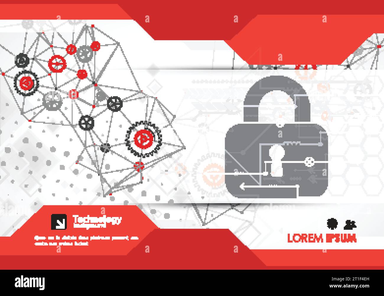 Protection concept. Protect mechanism, system privacy. Vector ...