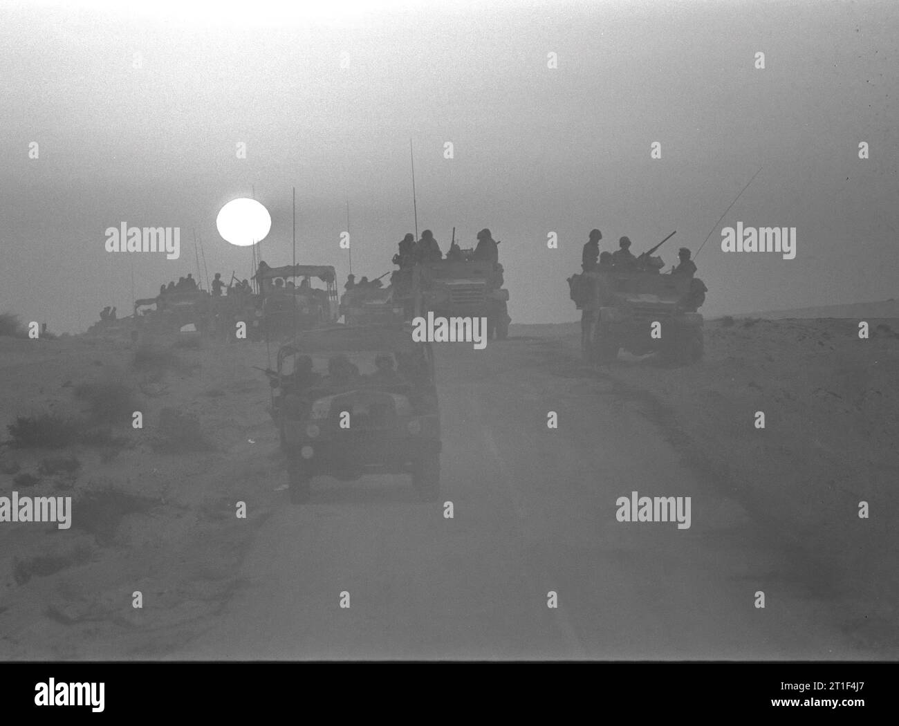 YOM KIPPUR WAR. AN ARMOURED UNIT STARTING OUT AT DAWN IN SINAI. IDF ... YOM KIPPUR WAR. AN ARMOURED UNIT STARTING OUT AT DAWN IN SINAI. IDF ...