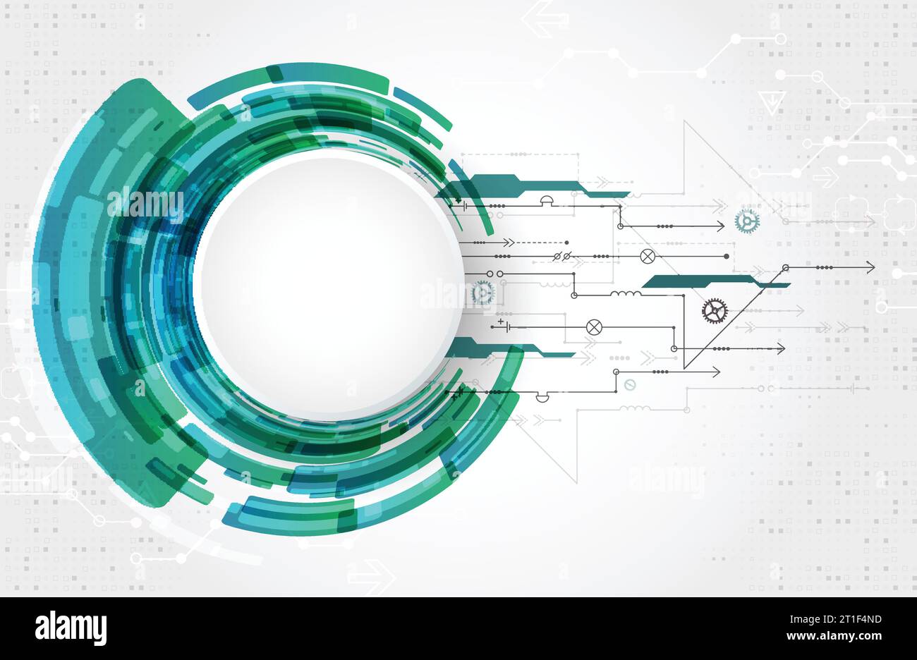 Abstract technological background. Vector Stock Vector Image & Art - Alamy