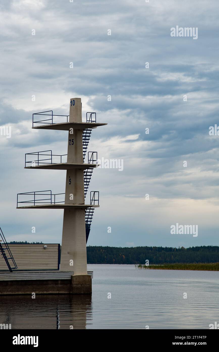 Diving platform in swimming pool hi-res stock photography and images ...