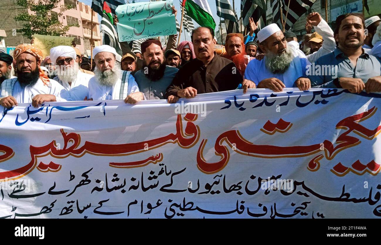Activists Of Jamiat Ulema E Islam Jui F Are Holding Protest Rally