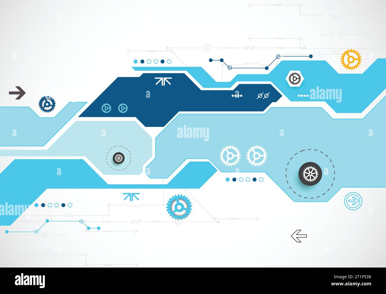 Abstract technological background. Vector illustration Stock Vector ...