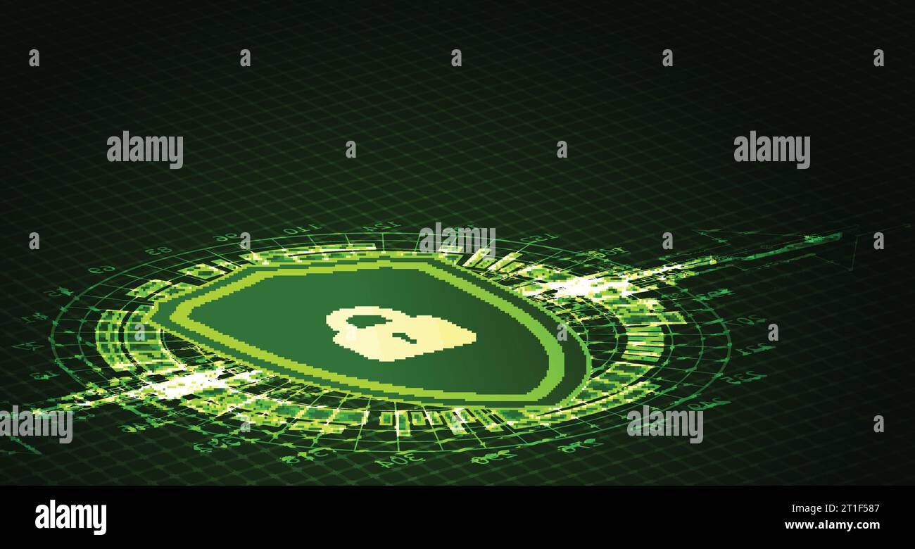 Protection concept. Protect mechanism, system privacy. Vector ...