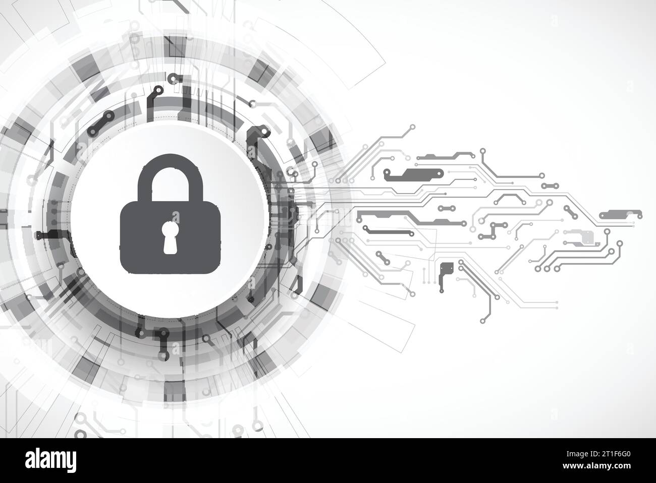 Protection concept. Protect mechanism, system privacy. Vector ...