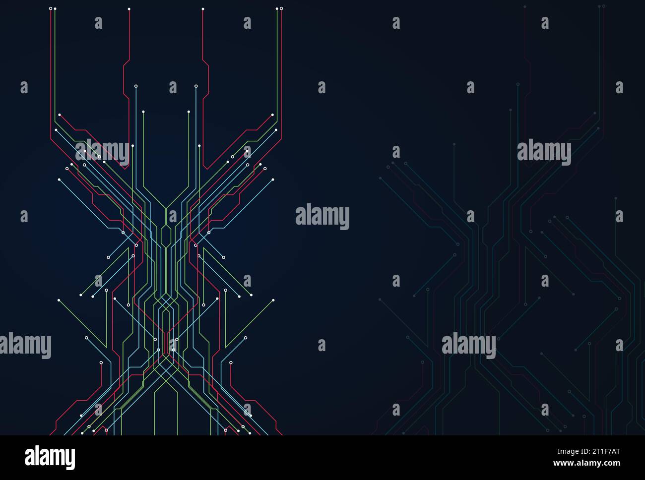 Abstract technology circuit board. Communication concept Stock Vector ...