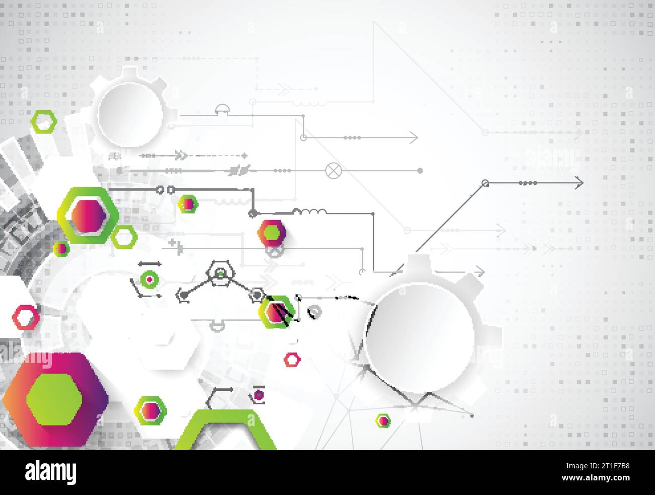 Abstract background. Science template, wallpaper or banner. Vector ...