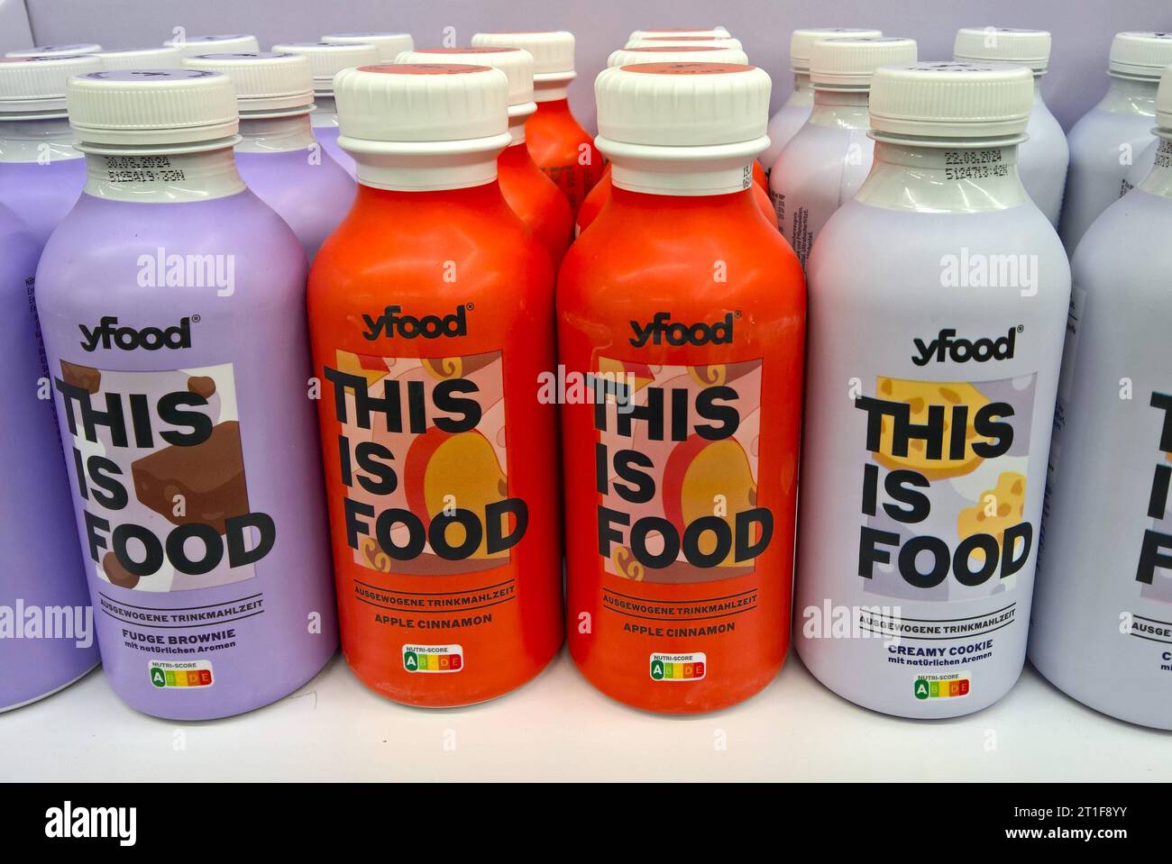 yfood - this is food, drei neue Geschmacksrichtungen, Fudge Brownie ...