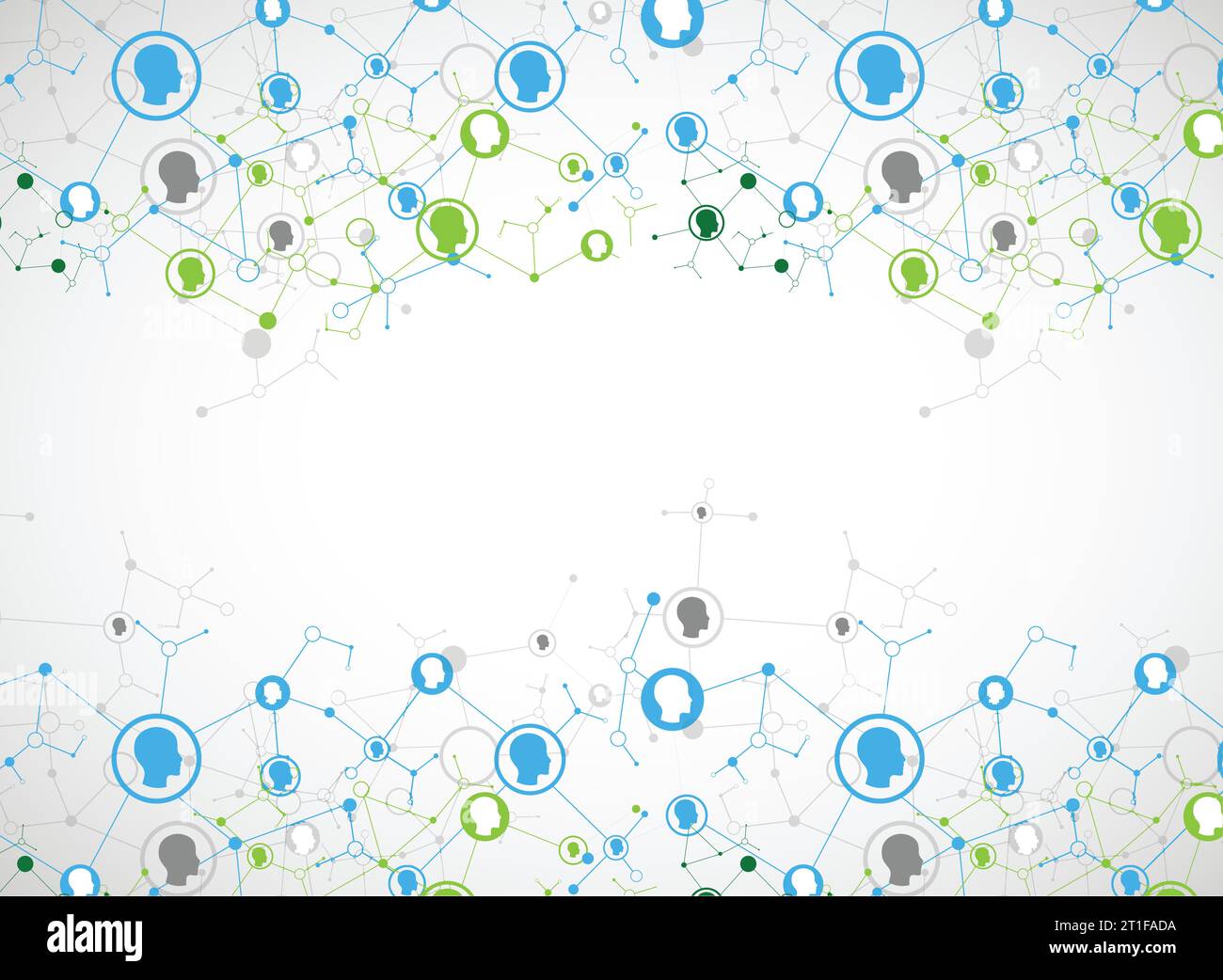 Social media vector background. Network concept Stock Vector Image ...