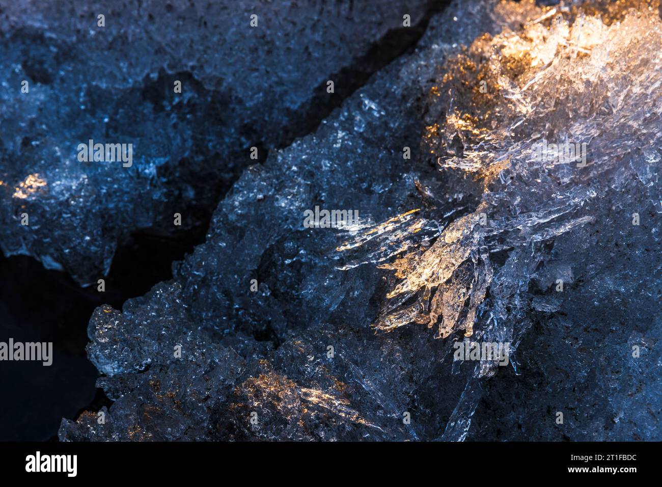 Macro ice crystal pattern hi-res stock photography and images - Alamy