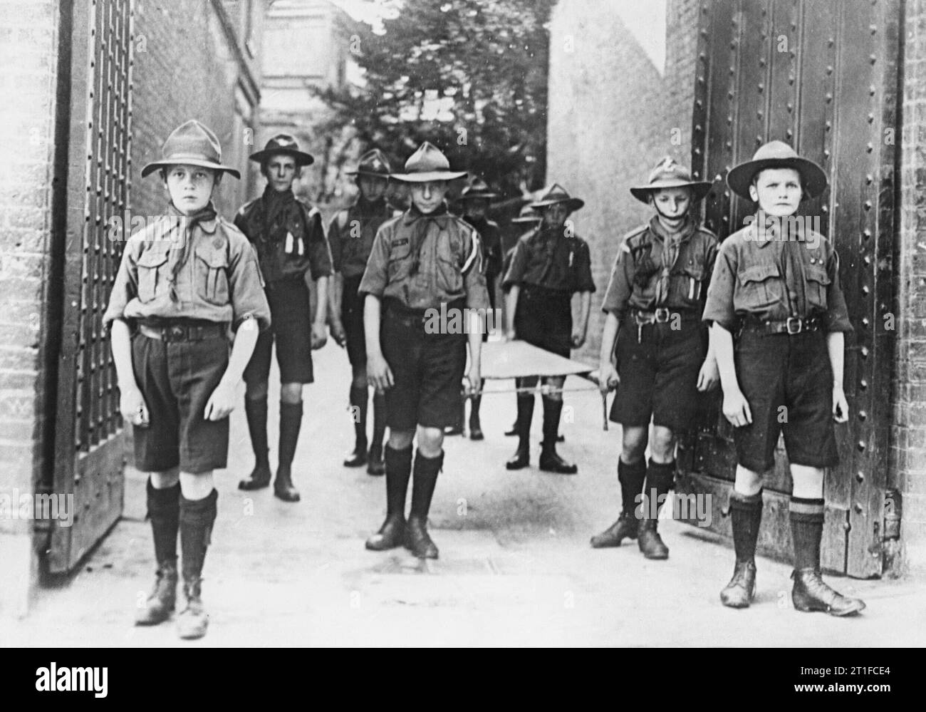 The Boy Scouts Association in Britain, 1914-1918 Stock Photo - Alamy