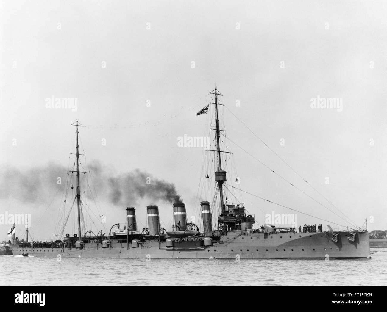 The Royal Navy Before the First World War A starboard broadside view of ...