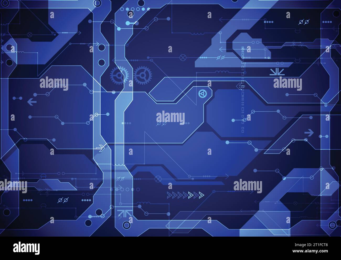 Hi-tech digital technology and engineering background. Vector Stock ...