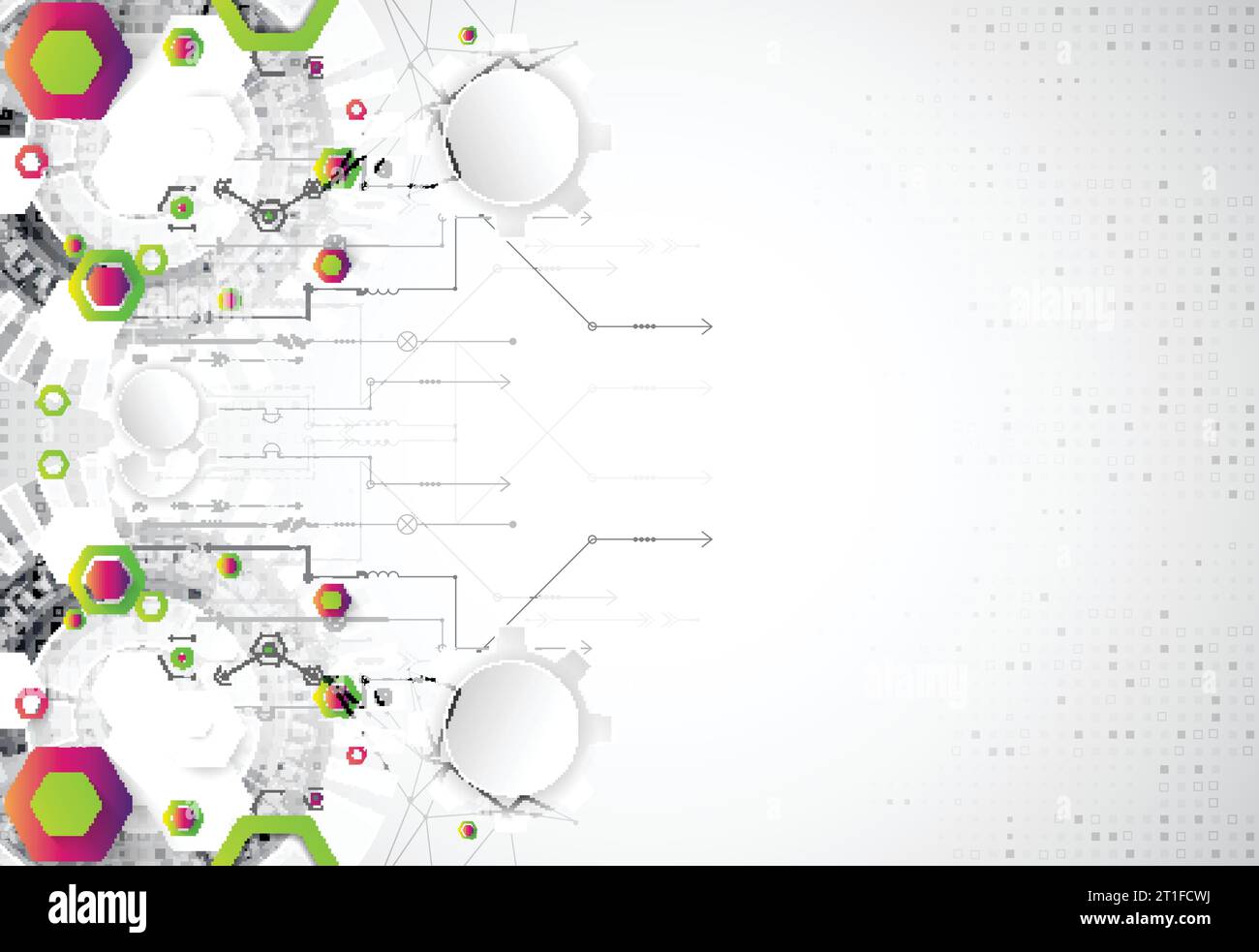 Abstract background. Science template, wallpaper or banner. Vector ...