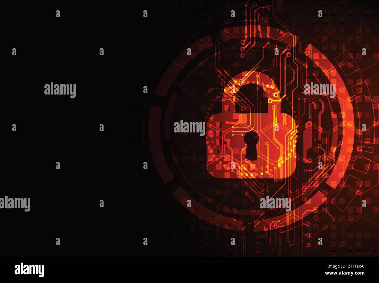 Protection concept. Protect mechanism, system privacy. Vector ...