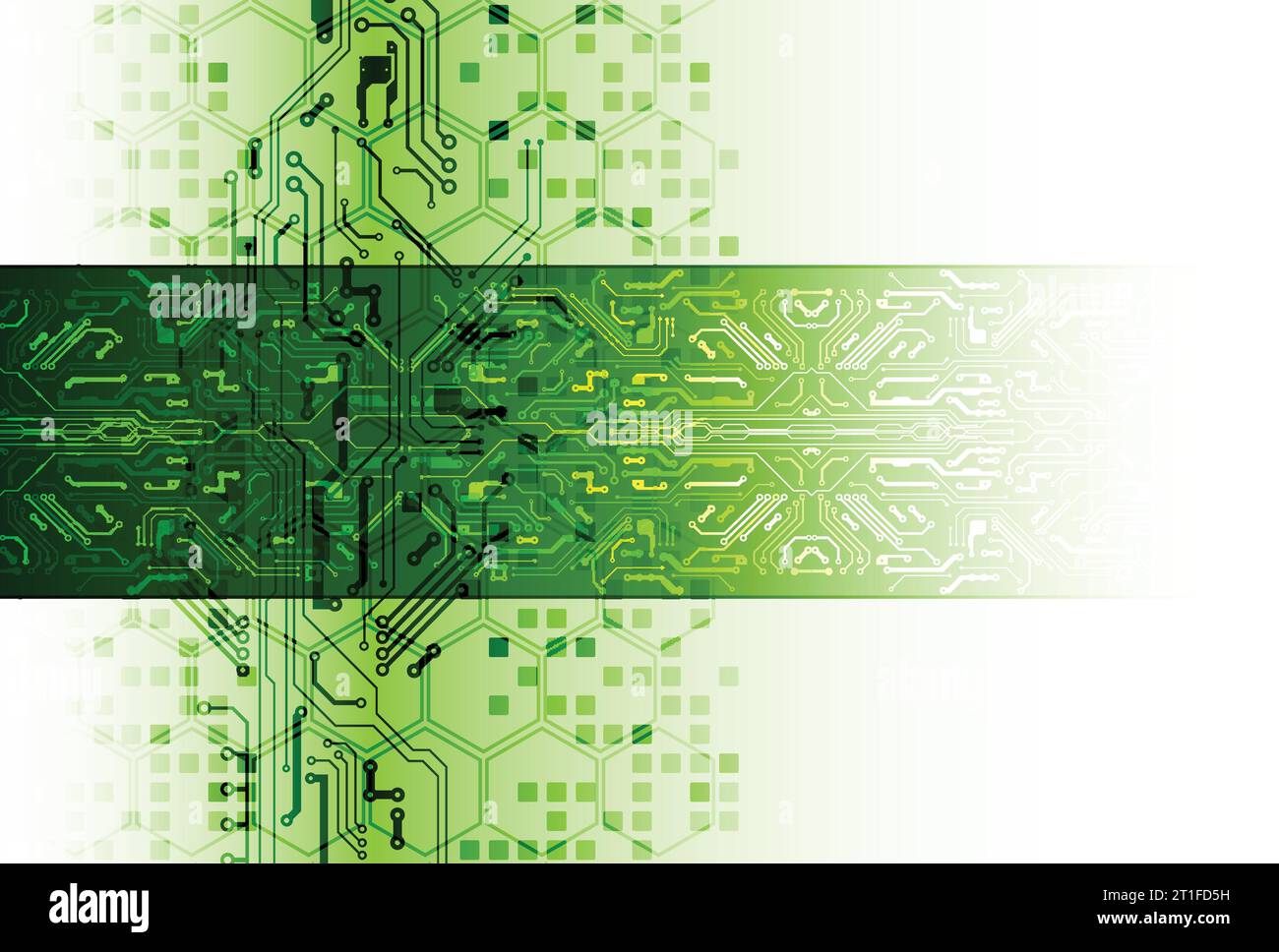 Vector illustration, Hi-tech digital technology and engineering theme ...