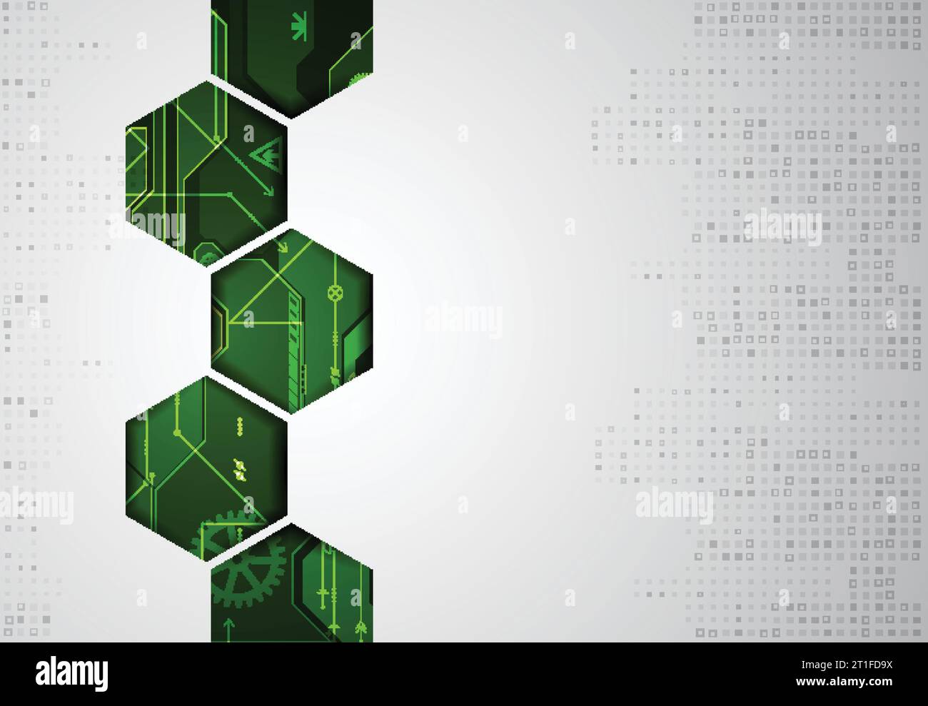 Abstract digital communication technology background. Vector ...