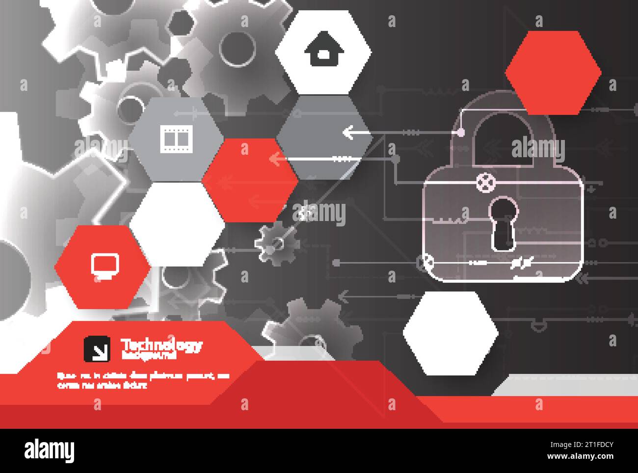 Protection concept. Protect mechanism, system privacy. Vector ...