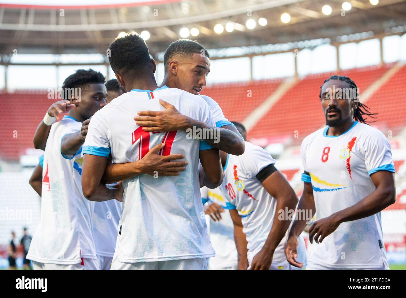 October 13, 2023 Murcia: CEDRIC BAKAMBU PLAYER OF DR CONGO DURING THE ...