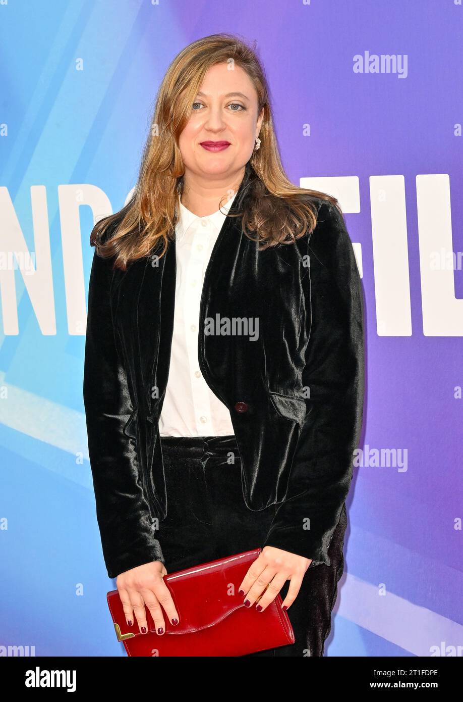 London, UK. 13th Oct, 2023. Megan Hunter, Writer. Red carpet arrivals ...