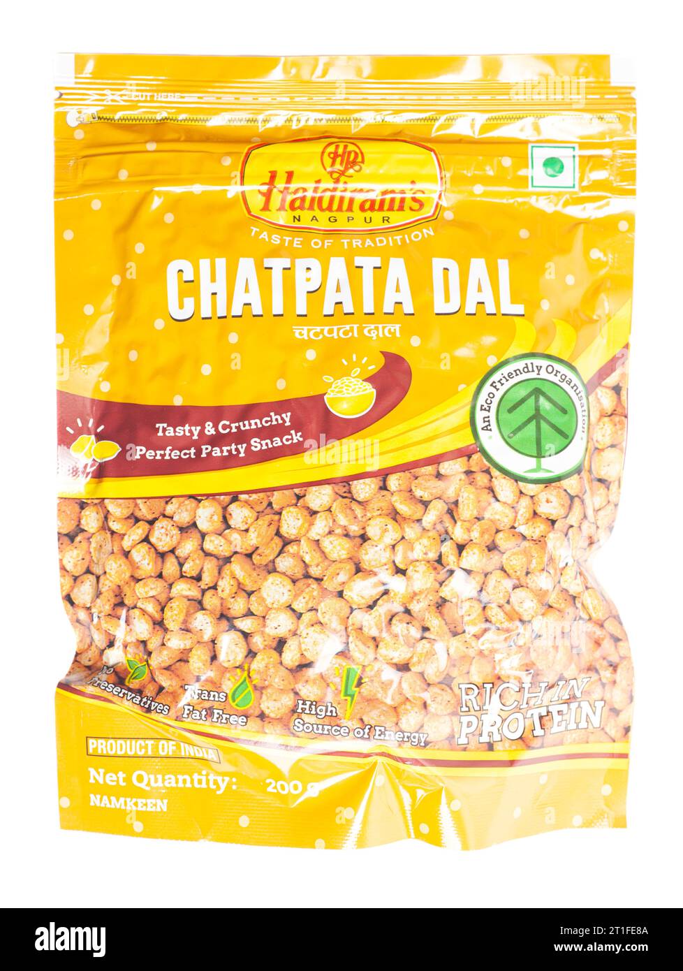 Moscow, Russia, October 02 2023: Snack Indian Chatpata Dal Haldiram's ...