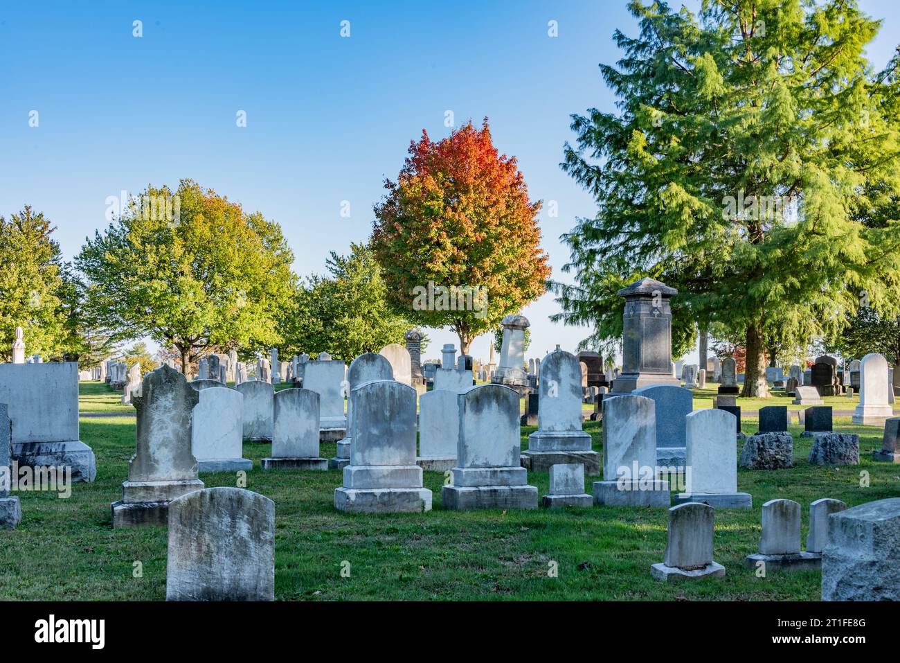 Evergreen cemetery gettysburg hi-res stock photography and images - Alamy