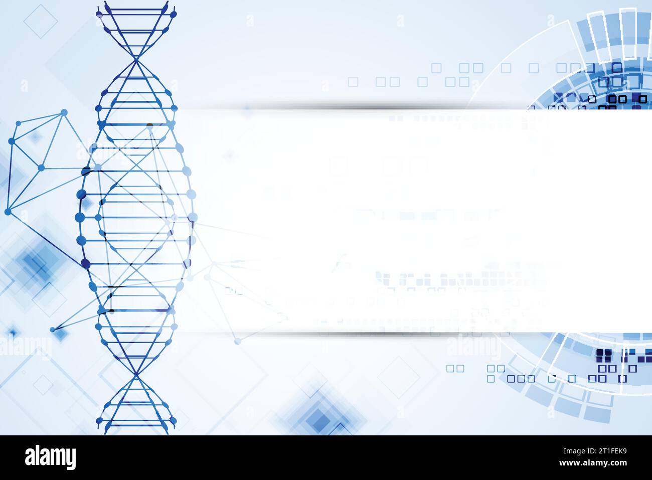 Science template, DNA molecules background. Vector illustration Stock ...