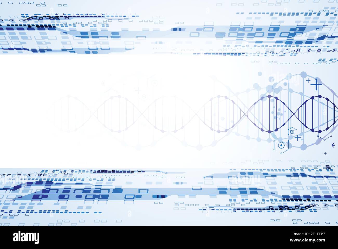 Science template, DNA molecules background. Vector illustration Stock ...