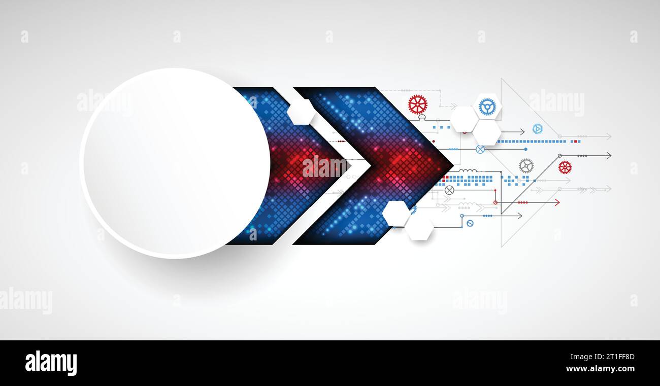 Abstract technology circuit board. Communication concept Stock Vector ...
