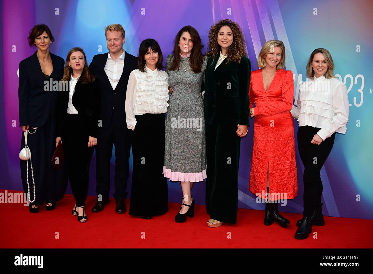 Royal Festival Hall, London, UK. 13th Oct, 2023. Sophie Hunter, Liza ...