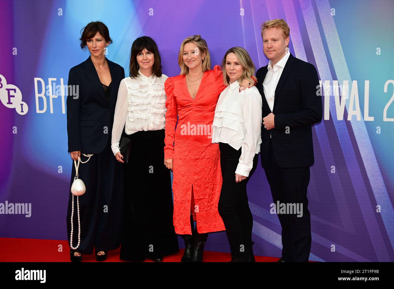 Royal Festival Hall, London, UK. 13th Oct, 2023. Sophie Hunter, Liza ...
