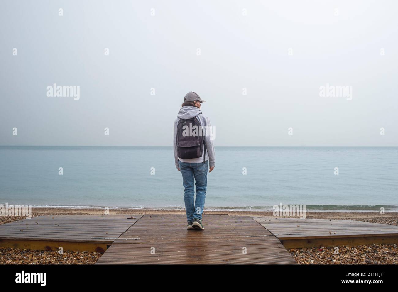 Urban person mist hi-res stock photography and images - Alamy