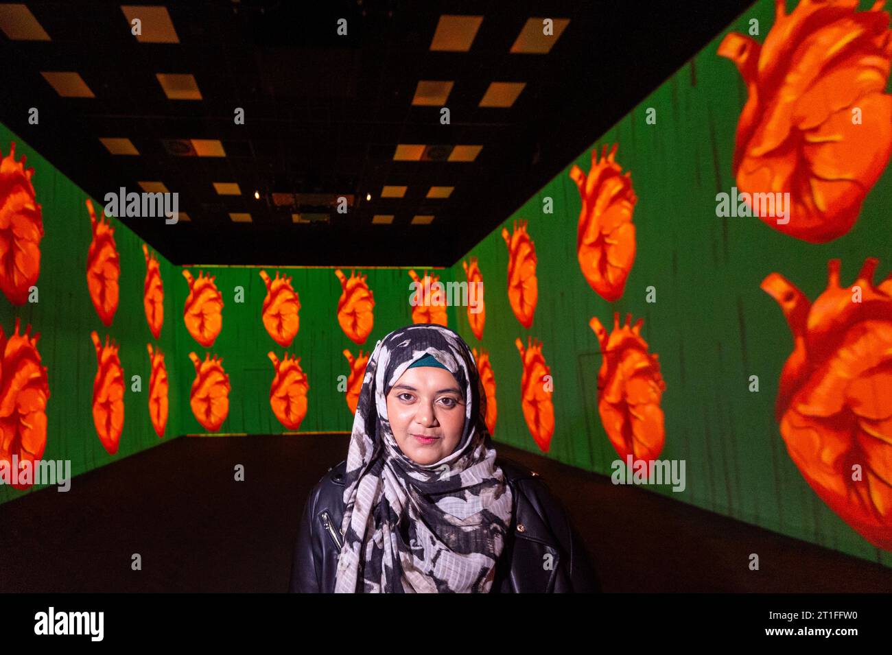 London, UK. 13 October 2023. Pakistani-American multidisciplinary ...