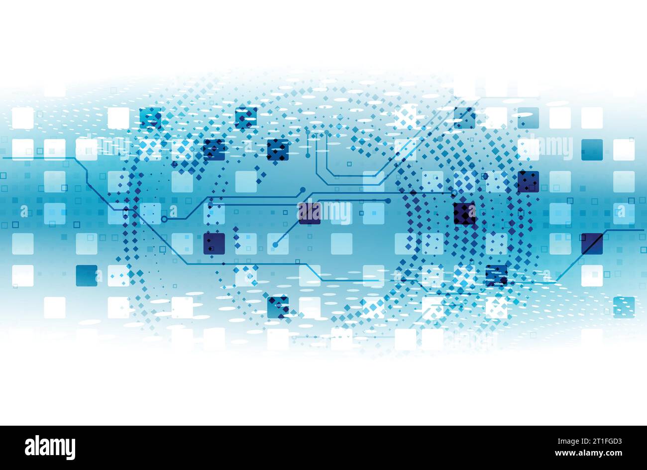 Vector illustration, Hi-tech digital technology and engineering theme Stock Vector Image & Art ...