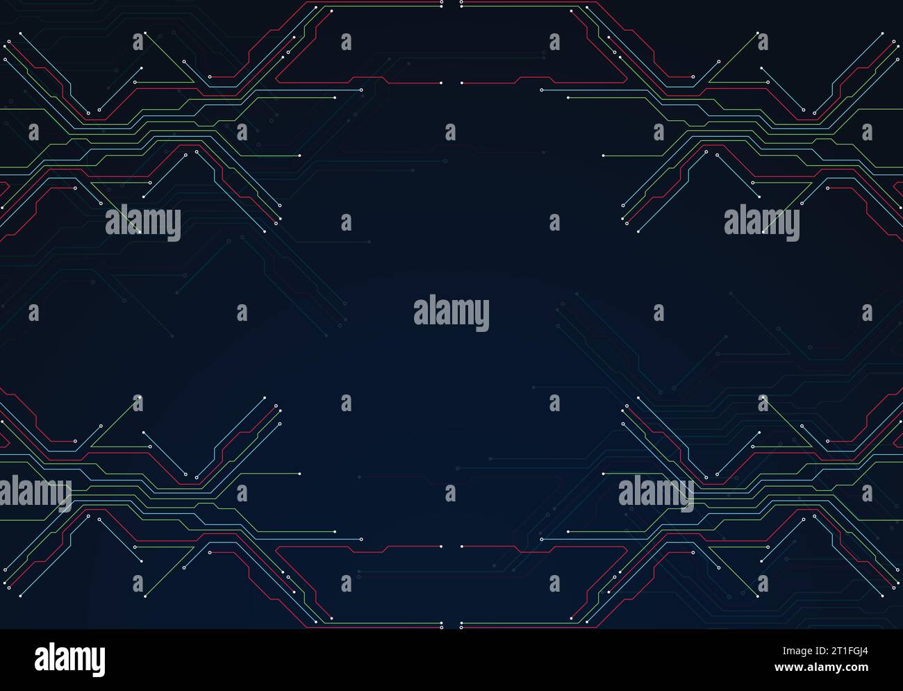 Abstract technology circuit board. Communication concept Stock Vector ...