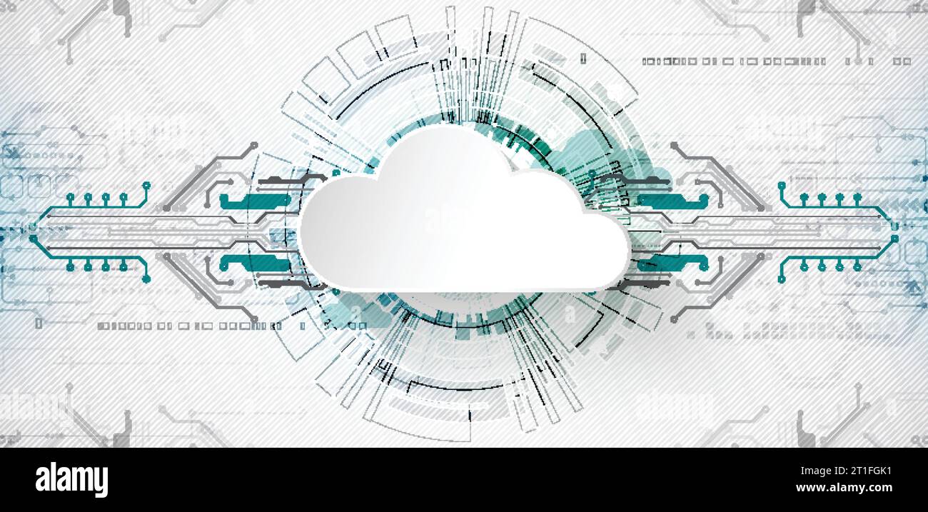 Web cloud technology business abstract background. Vector Stock Vector Image & Art - Alamy