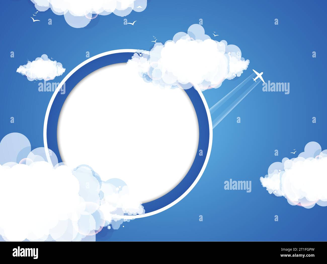 Cloud theme vector background. Eps 10 Stock Vector Image & Art - Alamy