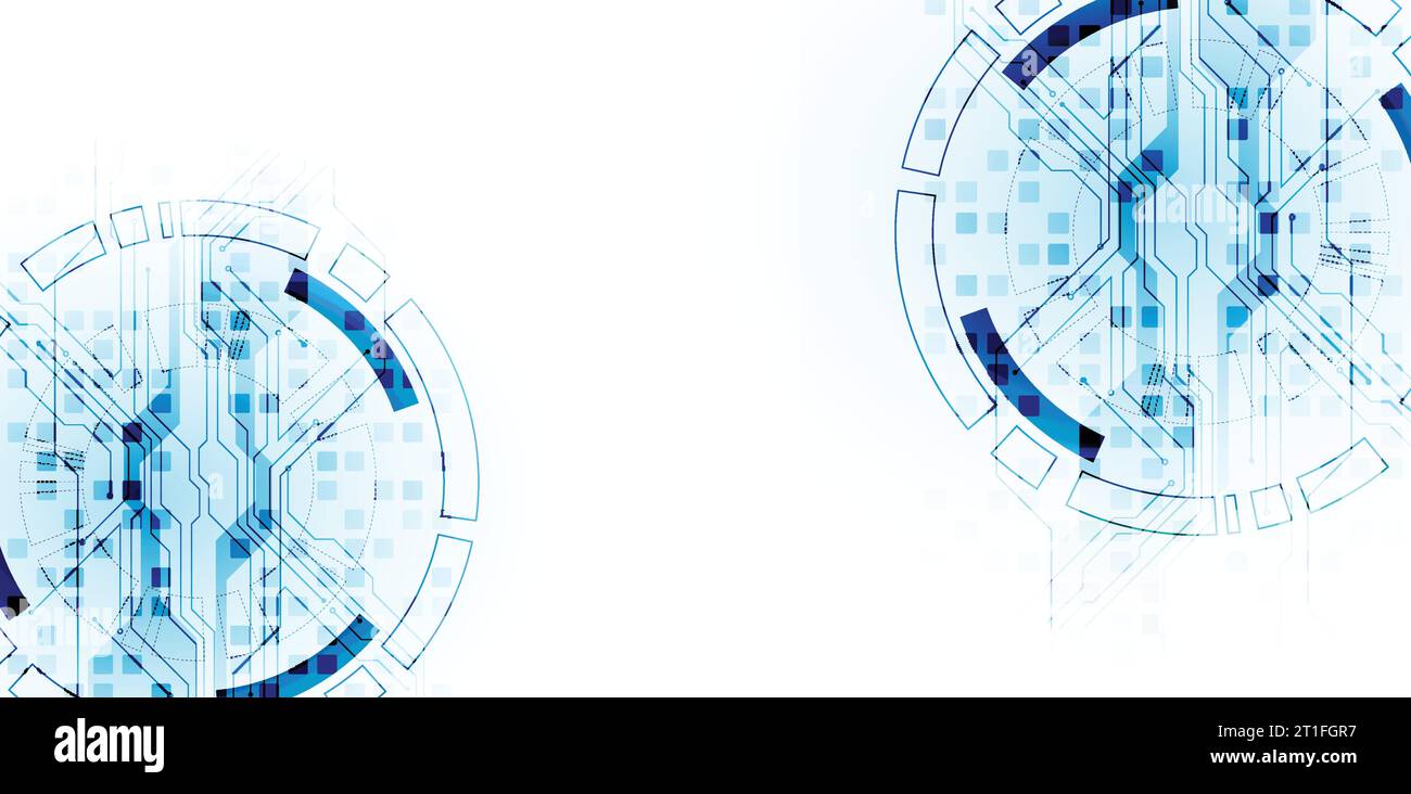 Bright technological background. A creative idea for your business ...