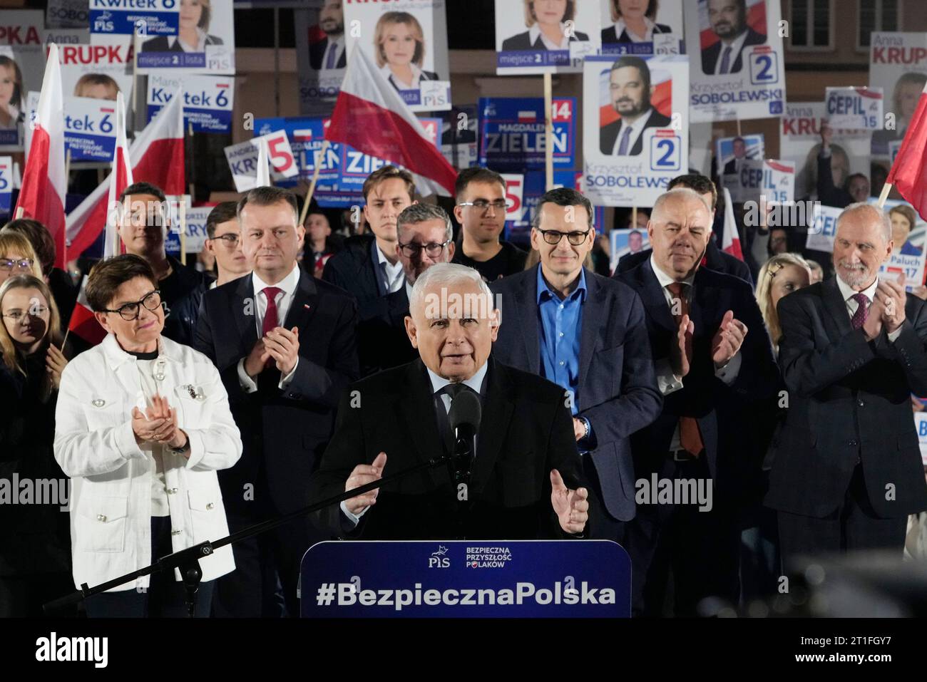 Poland's conservative ruling Law and Justice party leader Jaroslaw ...