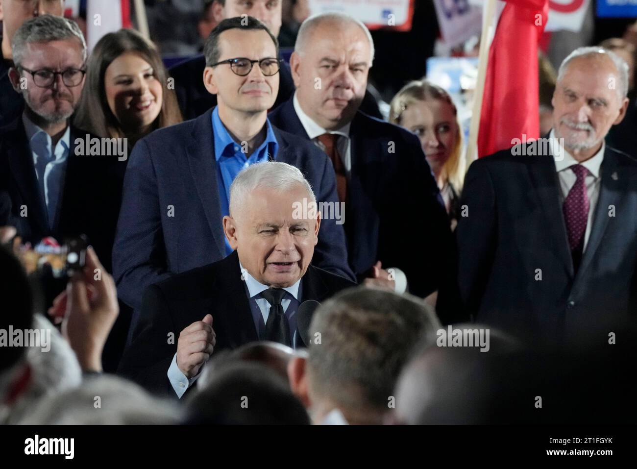 Poland's conservative ruling Law and Justice party leader Jaroslaw ...