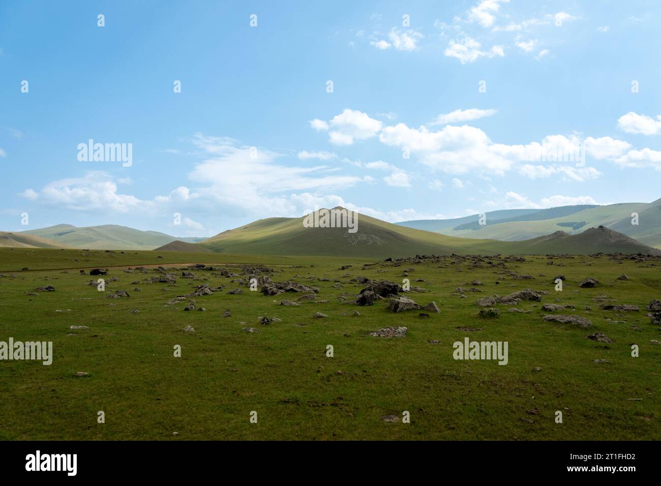 landscape of mongolia Stock Photo - Alamy