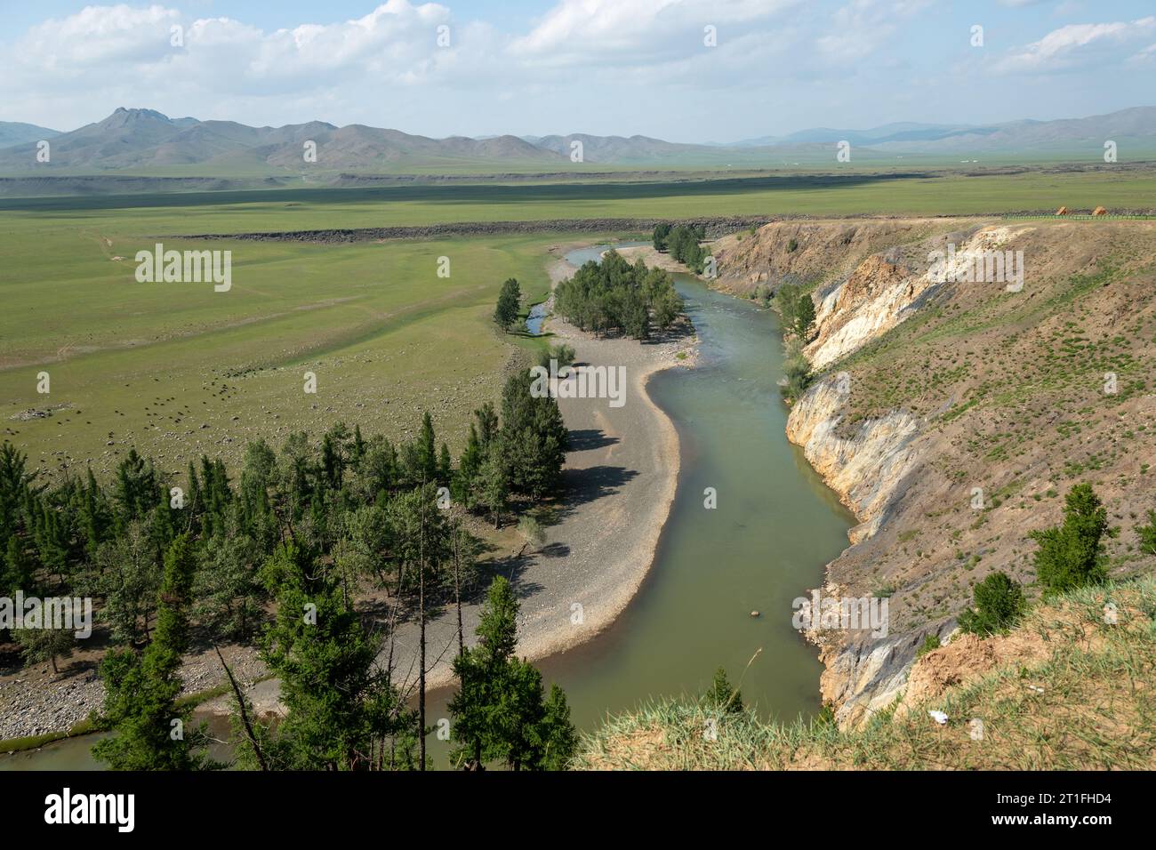 landscape of mongolia Stock Photo - Alamy