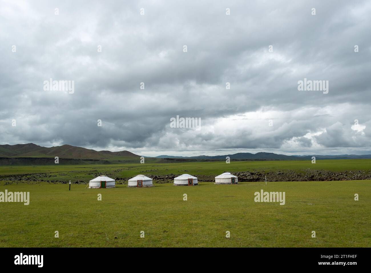landscape of mongolia Stock Photo - Alamy