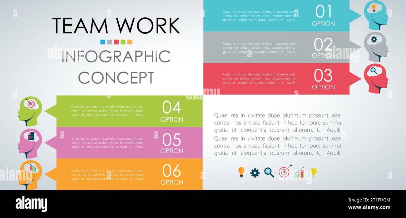 Info graphic teamwork. Business concept. Vector illustration Stock ...