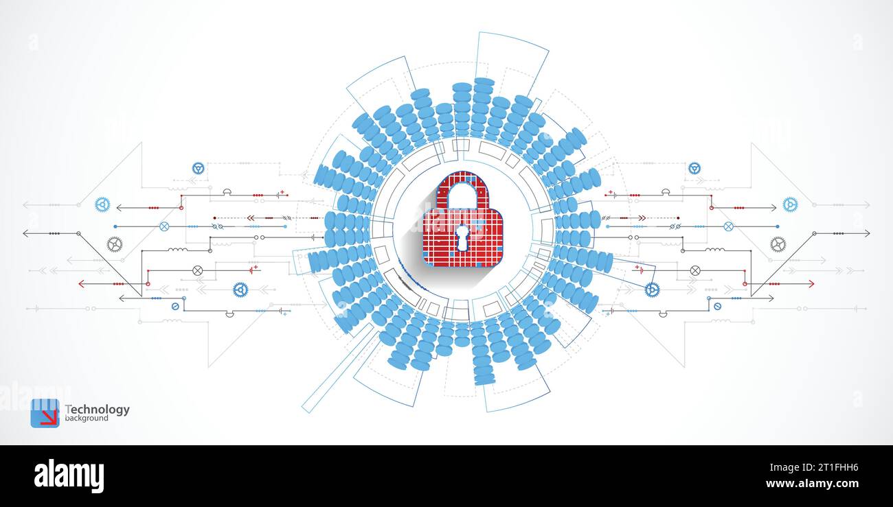 Dotted protection concept. Vector illustration Stock Vector Image & Art ...