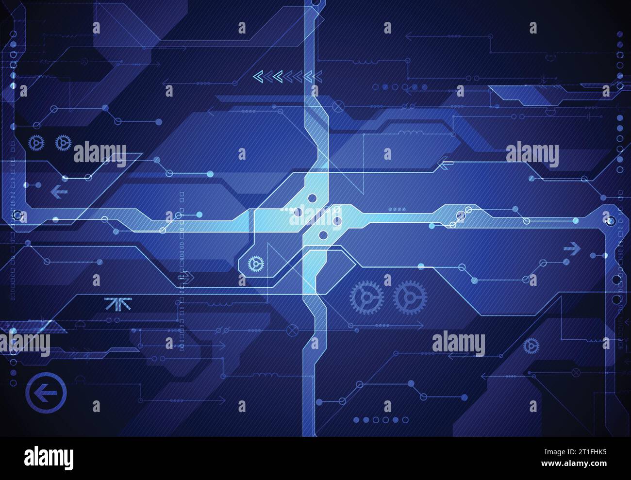 Hi-tech digital technology and engineering background. Vector Stock ...